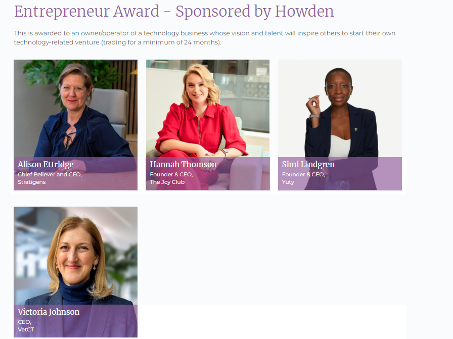 Stratigens CEO Announced as Everywoman in Technology Finalist 2024