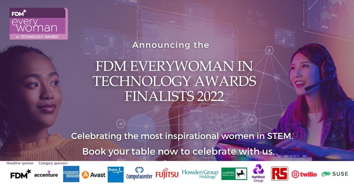 Finalists of the 2022 everywoman in Technology Awards